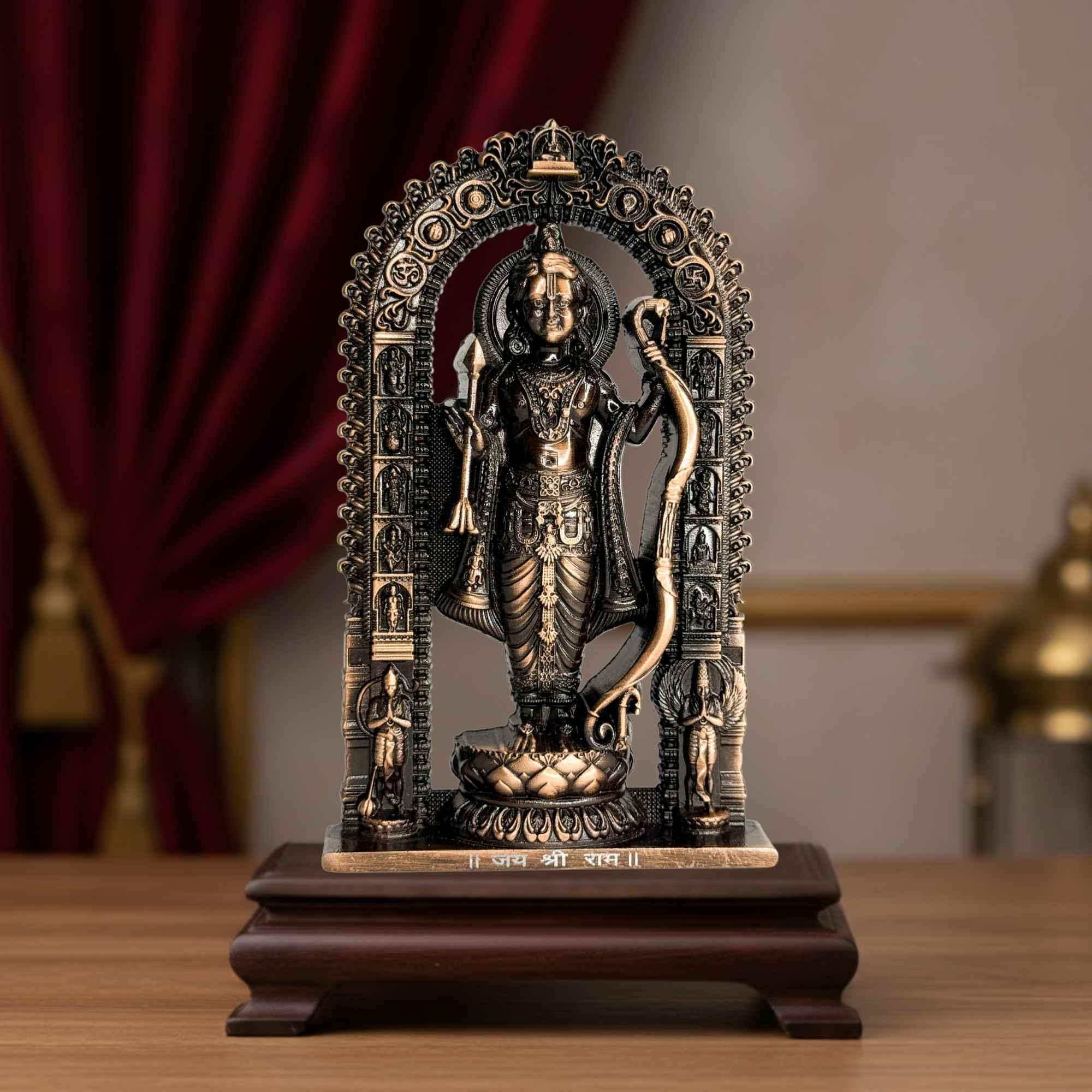 Shree Ram Lalla Murti 6 inch (Copper) – Artbiz Metals